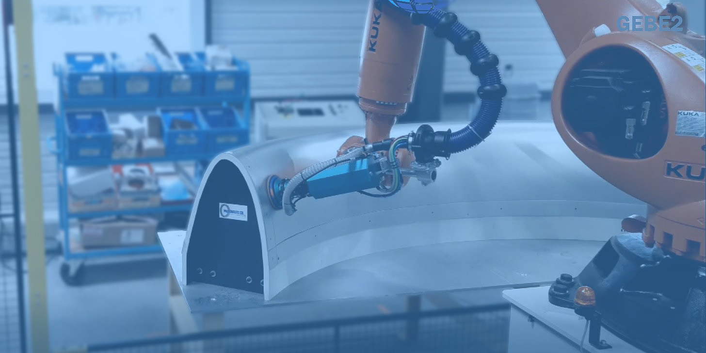 Turnkey robotic sanding cell for McStarlite - GEBE2